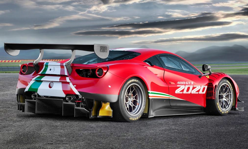 Νέα αγωνιστική Ferrari 488 GT3 EVO