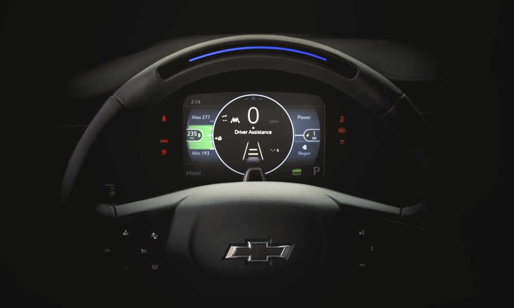 Πρώτη εικόνα από τον πίνακα οργάνων του νέου Chevrolet Bolt