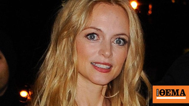 Heather Graham: Με ένα σέξι δερμάτινο κόκκινο φόρεμα