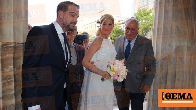 Σακελλαρίδης-Τζίμα: Οι φωτογραφίες του γάμου τους