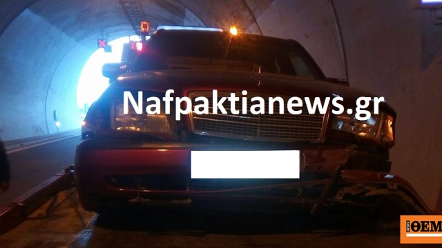 Ιονία Οδός: Το πρώτο τροχαίο στο τμήμα που παραδόθηκε την Μ. Τετάρτη