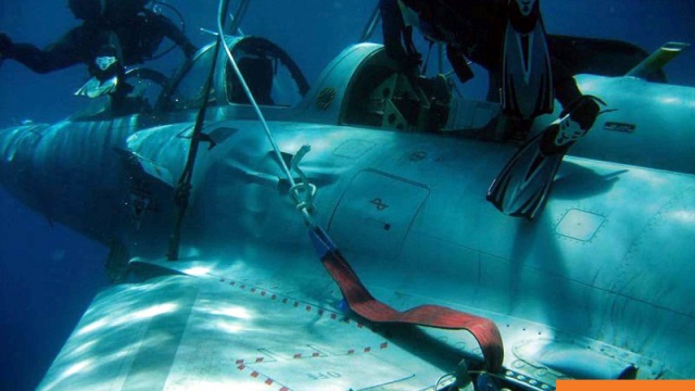 Αύριο ξεκινά η ανέλκυση του μοιραίου Mirage 2000-5