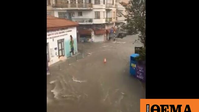 Κακοκαιρία στην Κύπρο: Σε «Βενετία» μεταμορφώθηκε η Λεμεσός λόγω βροχών