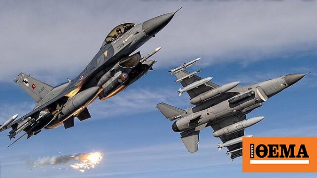 Υπέρπτηση τουρκικών F-16 πάνω από τη νήσο Ρω