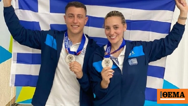 Σκοποβολή: Αργυρό μετάλλιο για την Άννα και τον Διονύση Κορακάκη στην ...