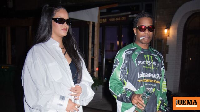 Η Ριάνα σε νέα δημόσια εμφάνιση μετά τη γέννηση του γιου της