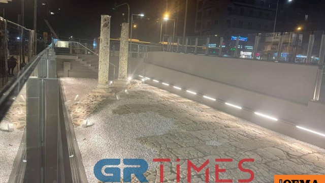 Φωταγωγήθηκαν τα πρώτα αρχαία εκθέματα του Μετρό Θεσσαλονίκης - Δείτε ...
