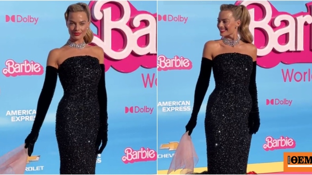 Barbie: Το φόρεμα-έκπληξη που έβαλε η Μάργκοτ Ρόμπι στην πρεμιέρα ...