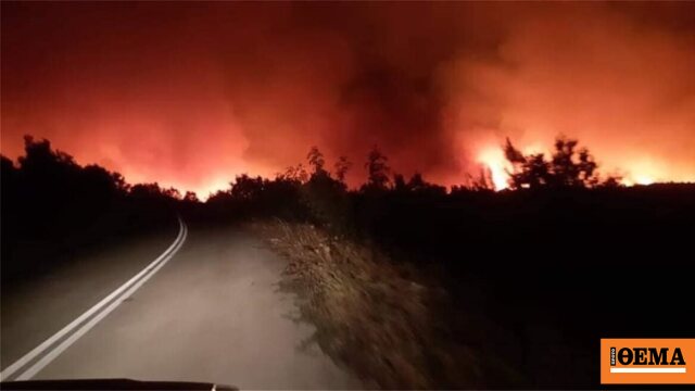 Φωτιά στον Έβρο: Ολονύχτια μάχη με τις αναζωπυρώσεις - Μάχη για να ...