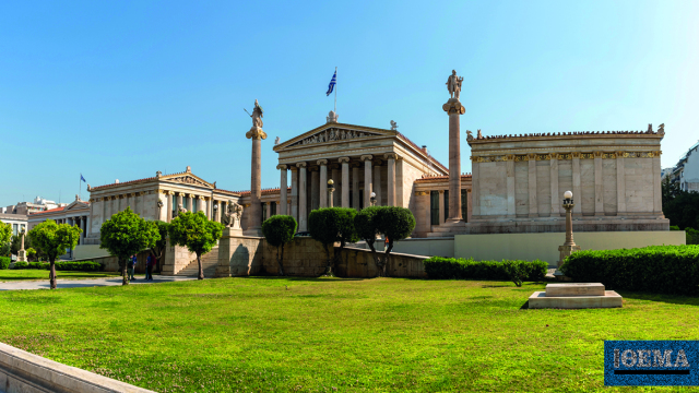 Ακαδημία Αθηνών: Ένα από τα ομορφότερα νεοκλασικά κτήρια - Η ιστορία ...