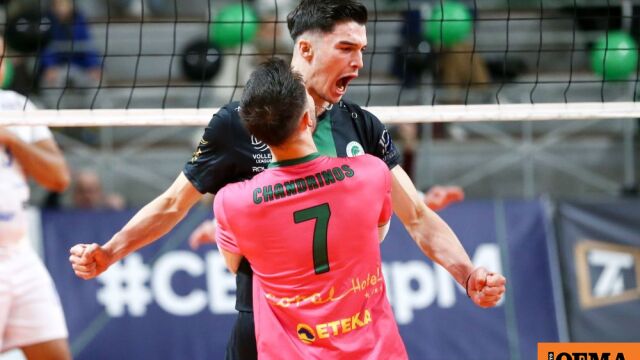 CEV Cup βόλεϊ ανδρών: Γράφει ιστορία ο Μίλων, 3-2 τη Ναντ στον πρώτο ...