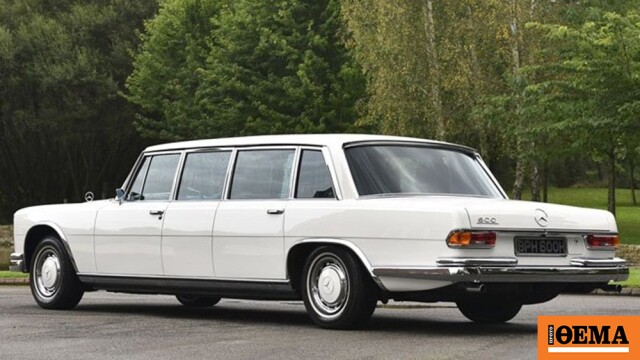 Τι κρύβεται πίσω από αυτή την Mercedes 600 Pullman;