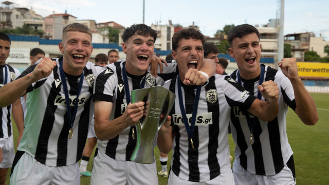 Ο ΠΑΟΚ νίκησε 1-0 τον Ολυμπιακό και κατέκτησε για 5η φορά τον τίτλο στο ...