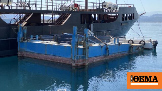 Επέστρεψε στον Μπάλο η πλωτή εξέδρα για την ασφαλή αποβίβαση των επισκεπτών