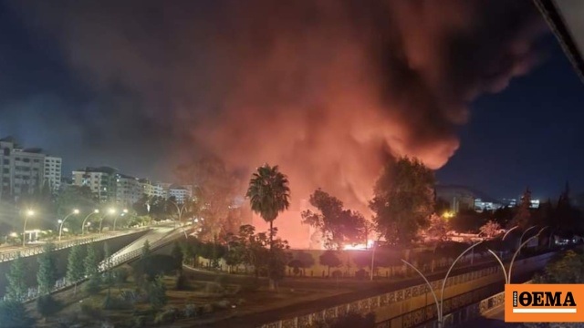 Το Ισραήλ βομβάρδισε πολυκατοικια στην πρωτεύουσα της Συρίας