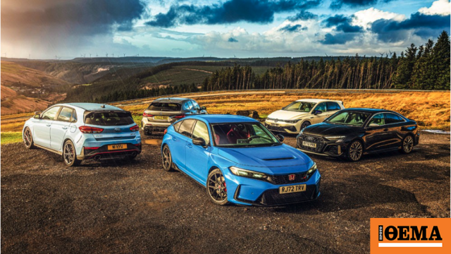 Η πιο καυτή σύγκριση: Honda Civic Type R vs Audi RS 3 vs Hyundai i30 N ...