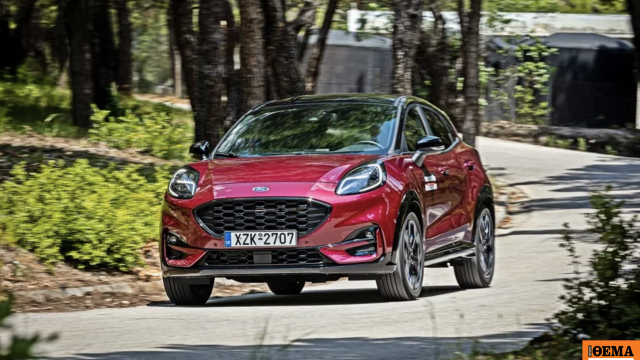 Δοκιμή: Ford Puma ST-Line X Vivid Ruby