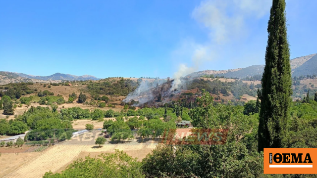 Οριοθετήθηκε η φωτιά στο Δροσάτο Καλαβρύτων Αχαΐας - Παραμένουν ...