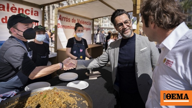 Η Βαλένθια γιόρτασε το ρύζι της και η Χαλάστρα ήταν εκεί