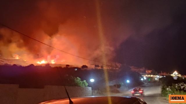 Κεφαλονιά: Υπό έλεγχο η πυρκαγιά στη Σκάλα