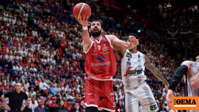 Ο Μίροτιτς «υπέγραψε» το «three peat» της Αρμάνι Μιλάνο, 85-73 τη ...