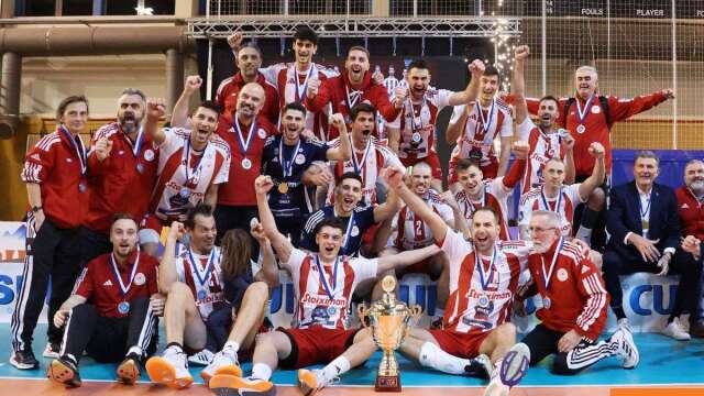 Βόλεϊ: Ο Ολυμπιακός 3-1 τον Μίλωνα και κατέκτησε το σούπερ καπ - Δείτε ...