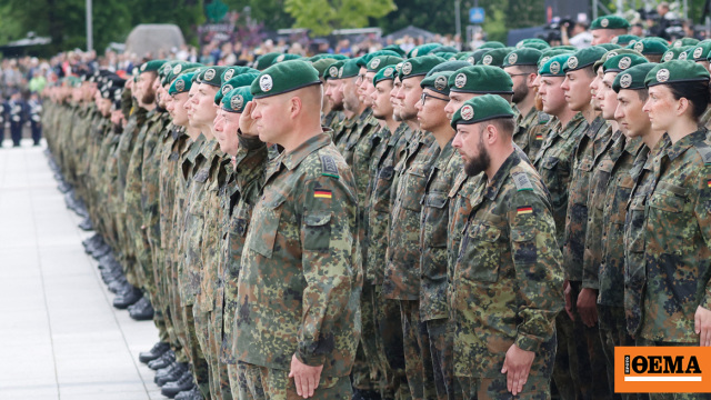 Η Γερμανία αναπτύσσει μόνιμο στρατό κοντά στα σύνορα με τη Ρωσία