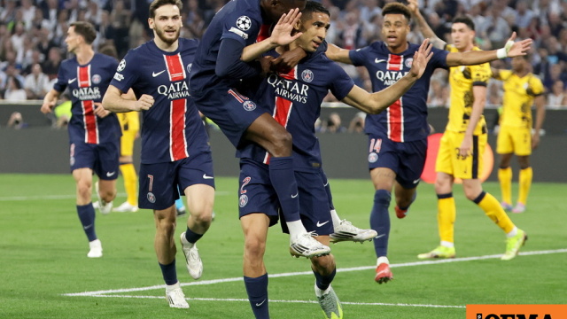 Champions League: Το γκολ του Χακίμι που έδωσε προβάδισμα στην Παρί ...