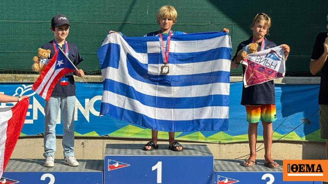 Στην κορυφή του κόσμου 10χρονος Έλληνας ιστιοπλόος