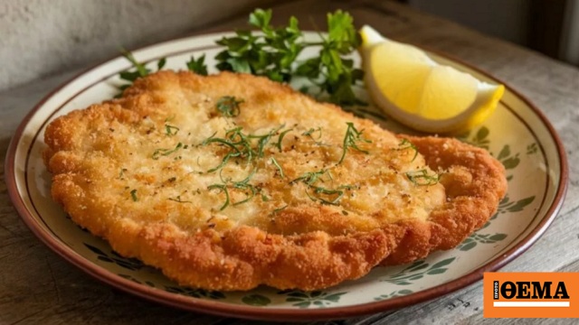 Σνίτσελ τύπου Τζονσόν (Snowflake Schnitzel)