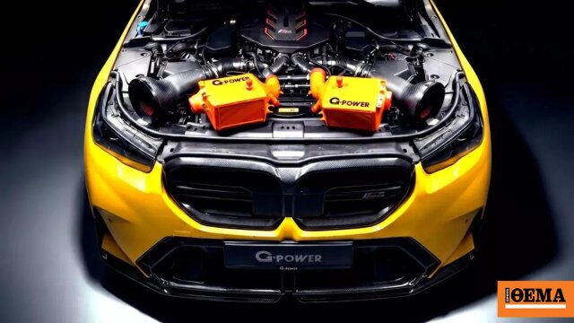 Μια BMW M5 με αντίστοιχη ισχύ της Veyron