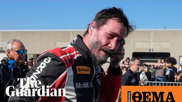 WebTV - Keanu Reeves makes pro racing debut at Indianapolis Motor Speedway