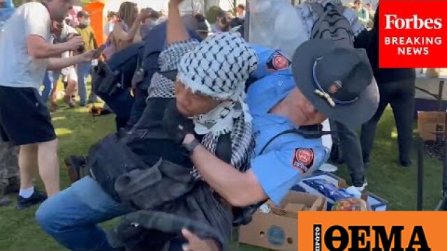 WebTV - BREAKING NEWS: Police Arrest Pro-Palestinian Protesters At ...