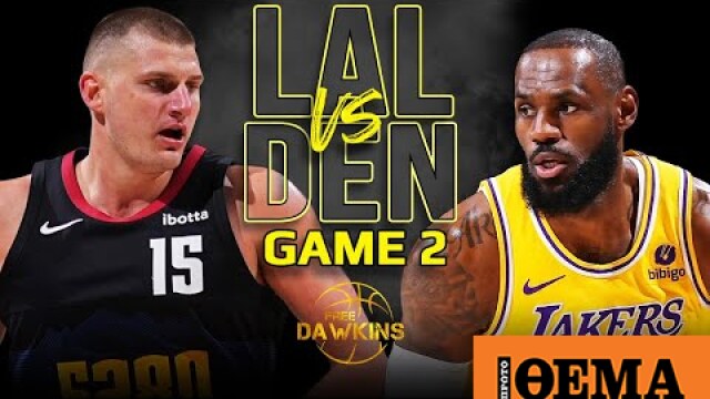 WebTV - Los Angeles Lakers vs Denver Nuggets Game 2 Full Highlights ...