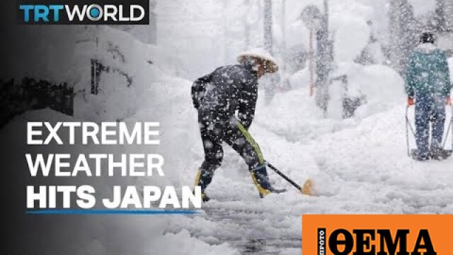 WebTV - Heavy snow continues in Japan causing road closures and blackouts