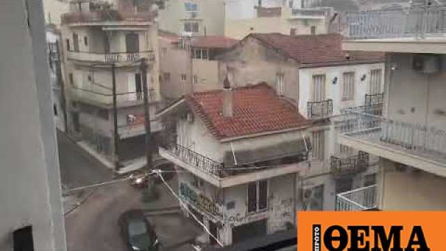 WebTV - ΙΣΧΥΡΗ ΚΑΤΑΙΓΙΔΑ ΣΤΗΝ ΠΑΤΡΑ