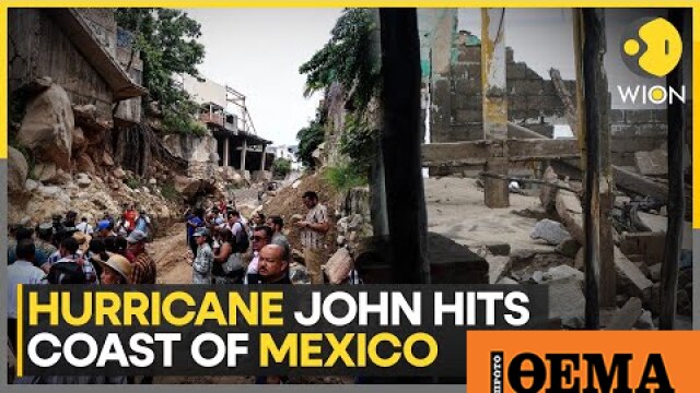 WebTV - Hurricane John hits Mexico's Pacific Coast, Authorities Issue ...