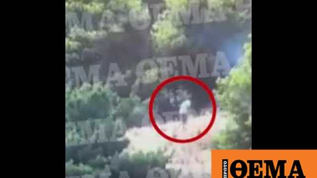 WebTV - Η στιγμή που ξεσπάει πυρκαγιά στα Γλυκά Νερά