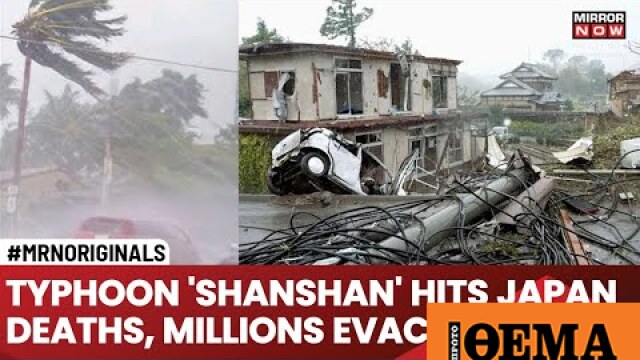 WebTV - Typhoon Shanshan | 3 Dead, 4 Million Evacuated as Shanshan Brings Torrential Rain In Japan