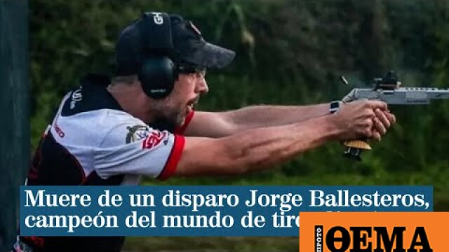 WebTV - Muere de un disparo a los 39 años Jorge Ballesteros, campeón ...