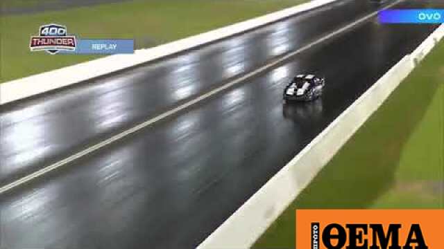 WebTV - Sam Fenech Drag Racing small crash no parachute