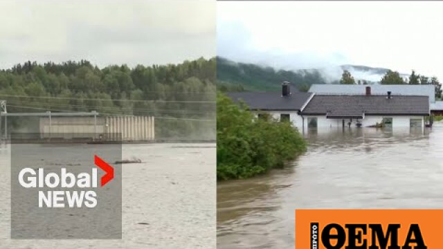 WebTV - Thousands evacuated in Norway due to severe flooding as dam ...
