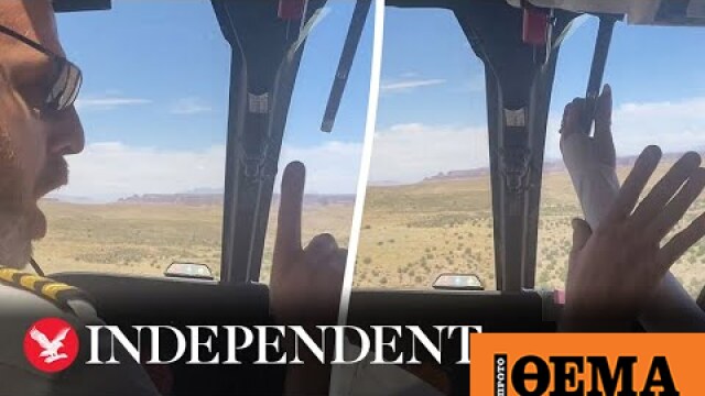 WebTV - Watch: Angry pilot shouts at tourist for grabbing helicopter ...