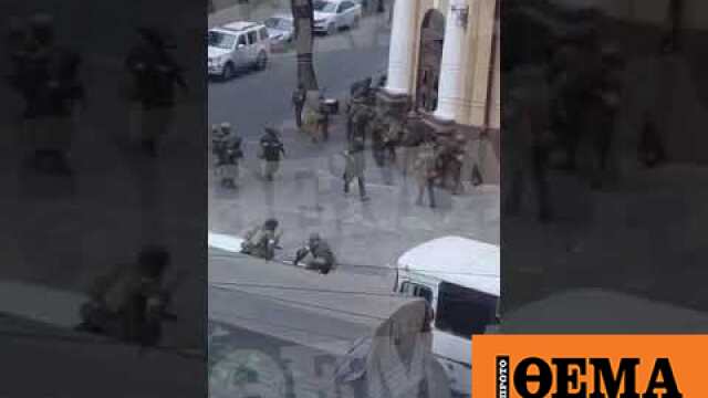 WebTV - Ρωσία: Στρατός περικυκλώνει το κτίριο της FSB στο Ροστόφ