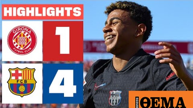 WebTV - GIRONA FC 1 - 4 FC BARCELONA | RESUMEN LALIGA EA SPORTS
